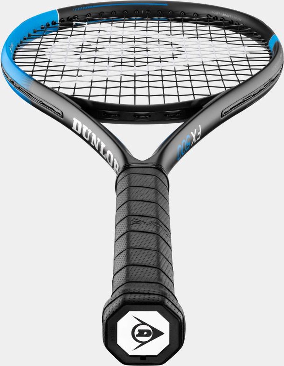 Dunlop tennis racket FX 500 300 gram zwart blauw L03 | bol