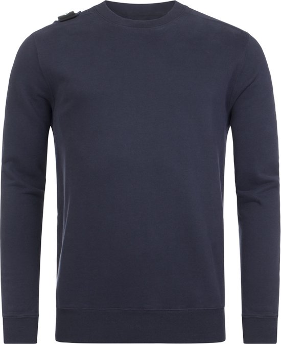Ma.Strum Heren Core Crew Sweater Blauw maat XL | bol.com