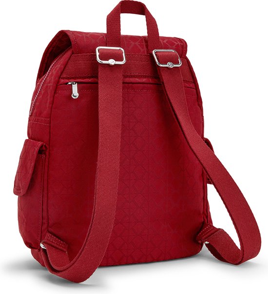 Kipling City Pack S Backpack Signature Red | bol.com