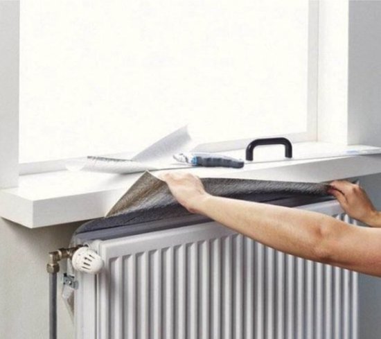 Eco Radiatorfolie - 500cm x 45cm - Incl. 5m magneettape - Verwarming ...