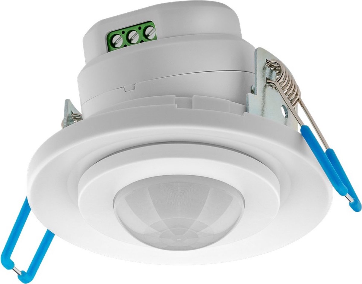 Goobay PIR bewegingssensor - 8m bereik - inbouw plafond / wit | bol