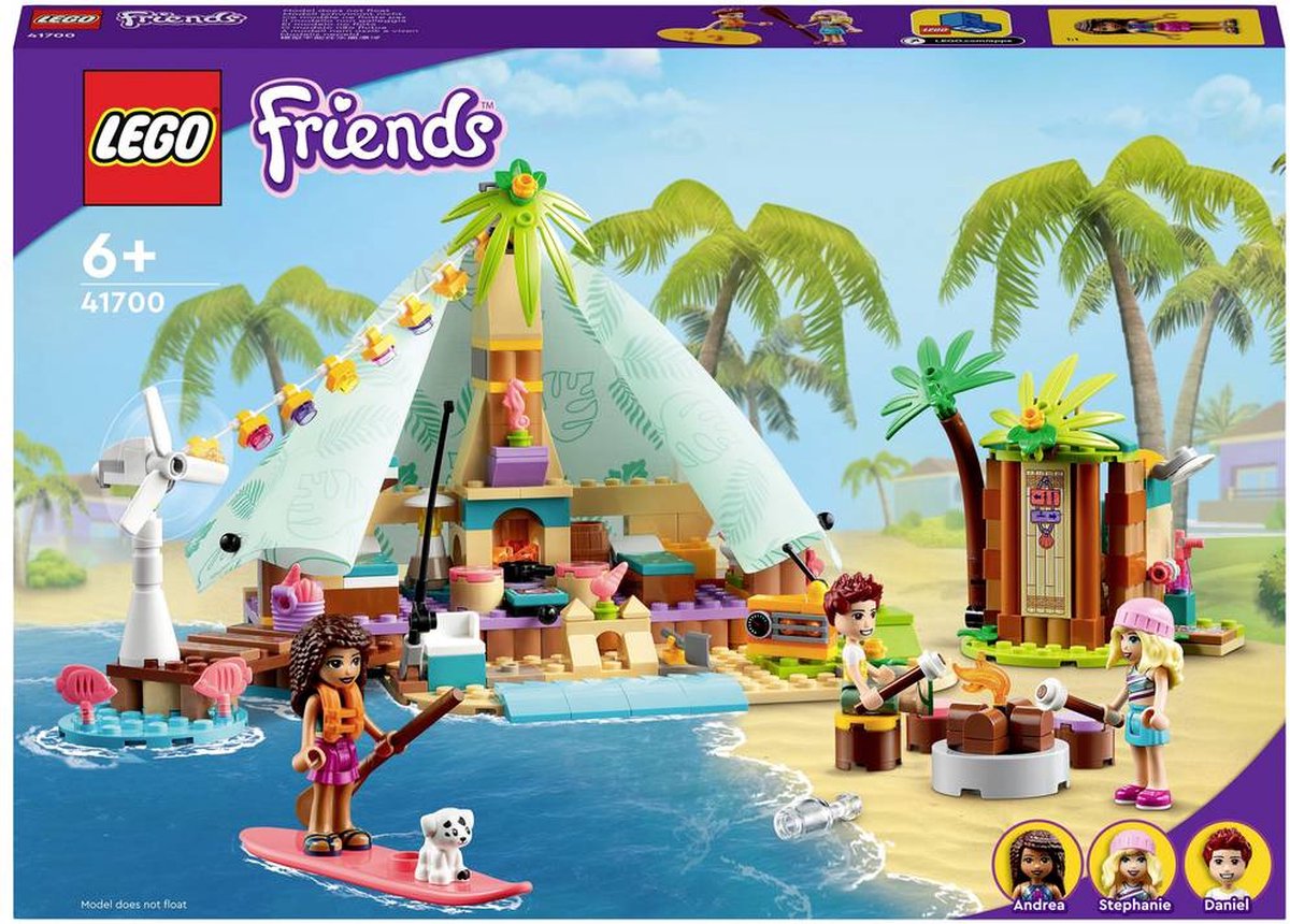 LEGO Friends Strand Glamping - 41700 | bol.com