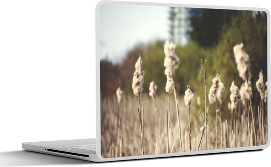 Laptop sticker - 10.1 inch - Katoen - Zon - Planten - 25x18cm ...
