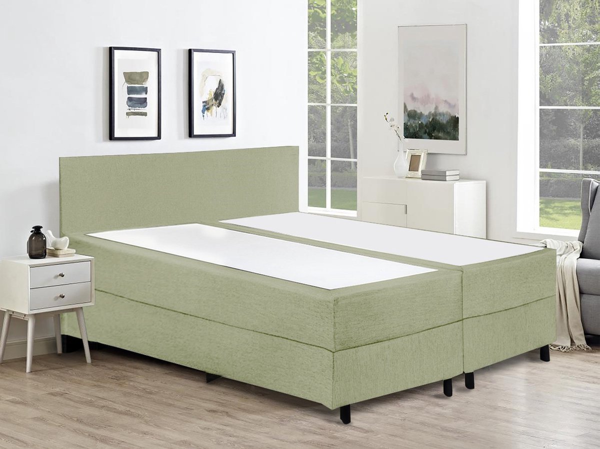 Fargasbedden® Boxspring 120x200 incl. thuismontage - Complete set met ...