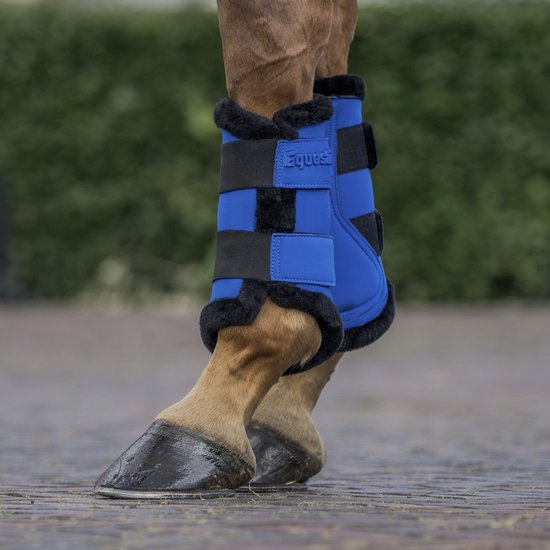 EQUESTRIAN PRO EMBOSSED BEENBESCHERMERS SET 2 | bol
