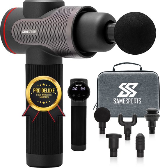 SameSports® Massage Gun Pro Deluxe - Massage gun professioneel - Sport ...