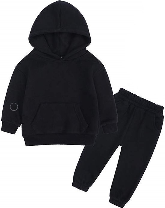 Huispak jongen en meisje - Sweater en broek gevoerd maat 98 ...