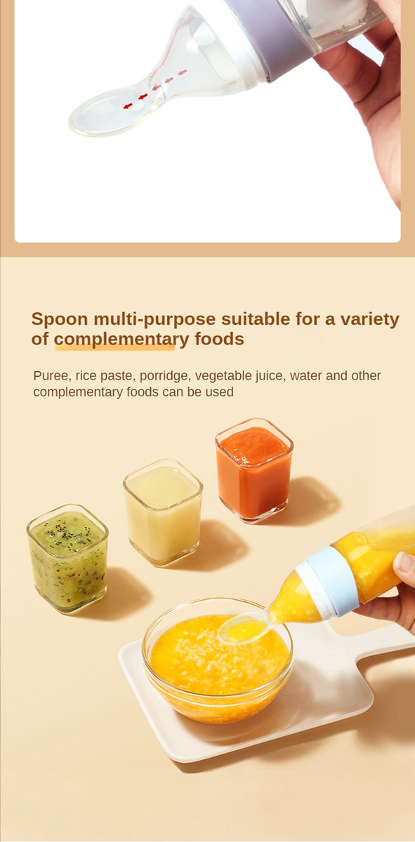 Baby Knijp Voeding Flesje | bol.com