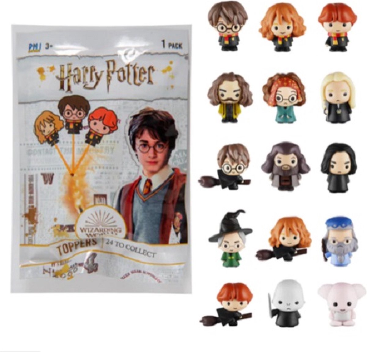 Harry Potter topper blind bag - 1 zakje - 3D figuur - Verzamel ze ...