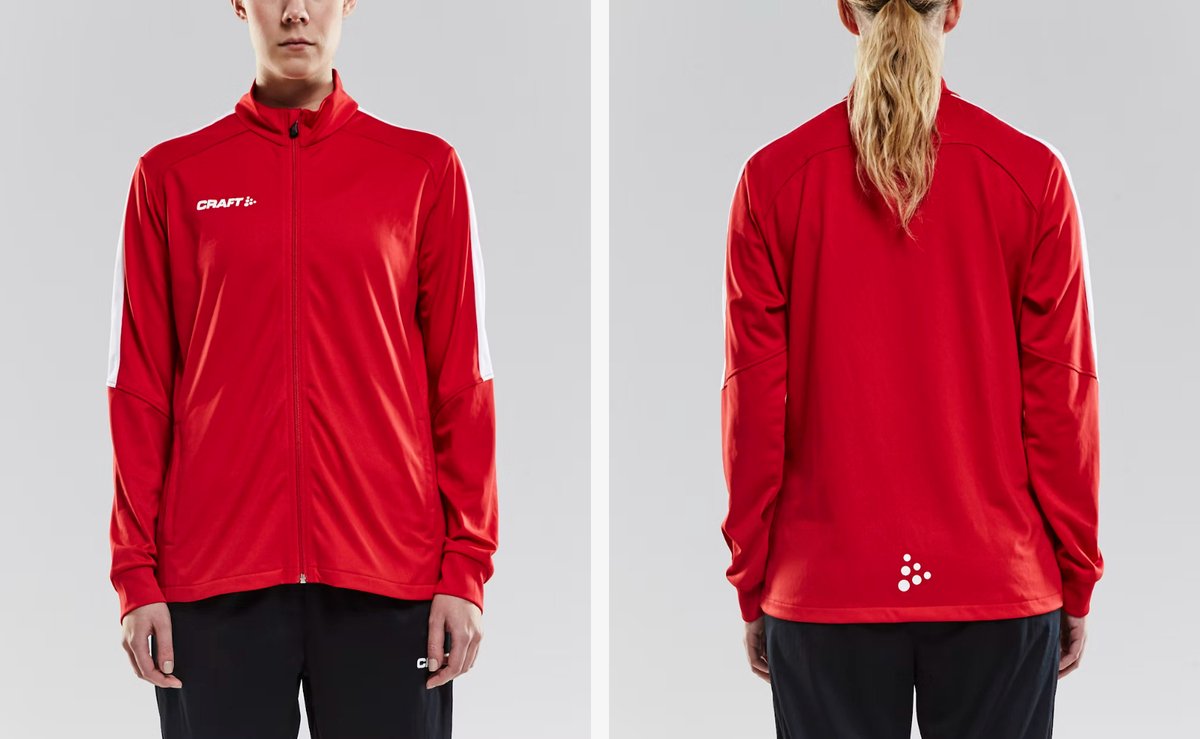 Craft Progress Jacket W 1905626 - Bright Red - M | bol