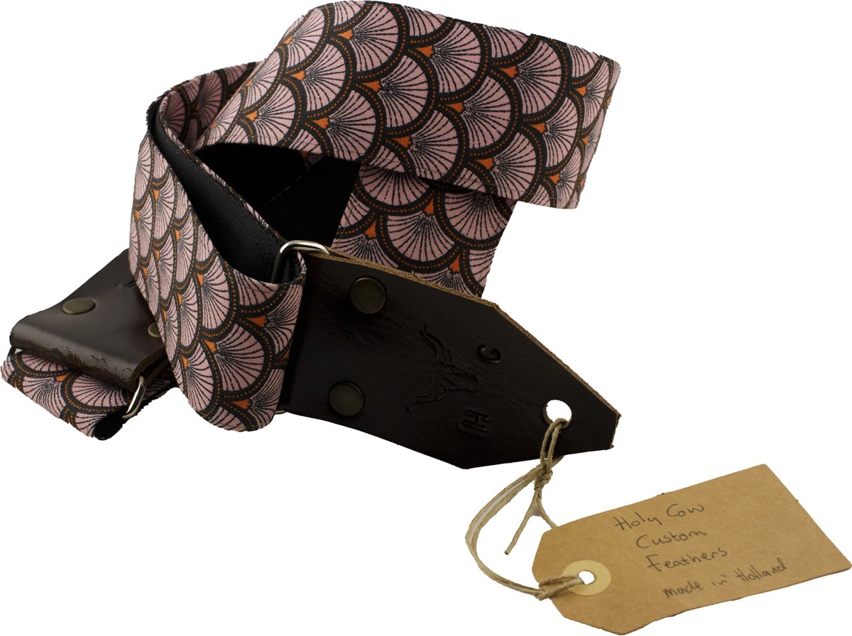 Holy Cow Straps Feathers - Custom Series hand-made strap - meerkleurig ...