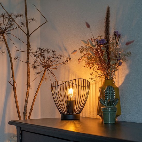 Lumière Tafellamp Emils Zwart - tafellamp slaapkamer - tafellamp ...
