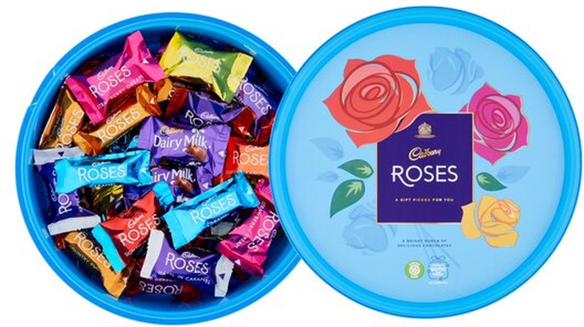 Cadbury Roses Tub 600g | bol.com