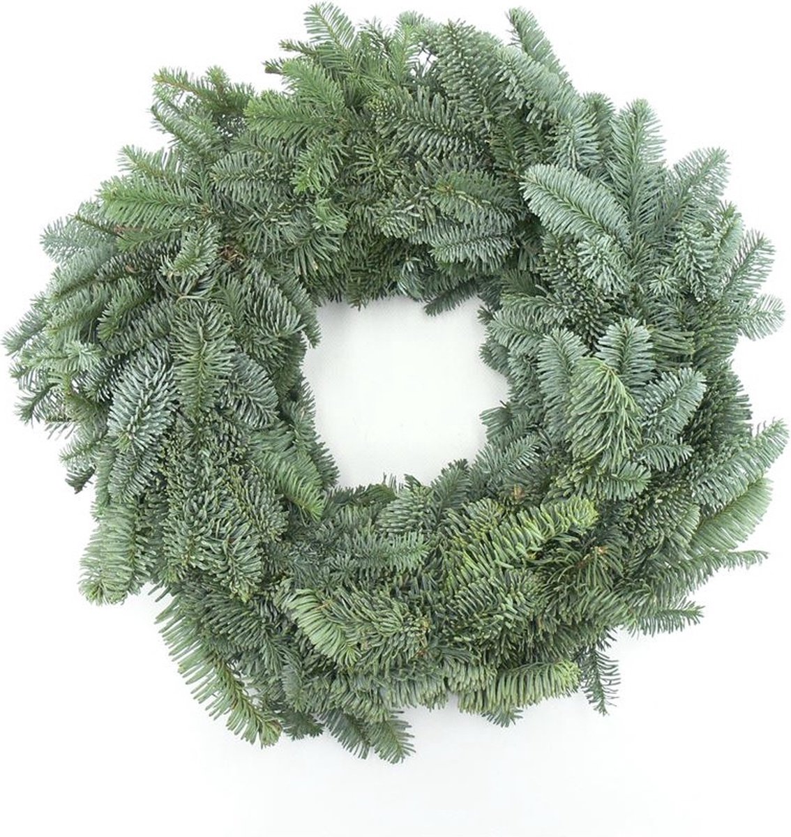 Krans - Nobilis Kerst krans - Deurkrans - Krans landelijk - Echt groen - 40 cm | bol.com