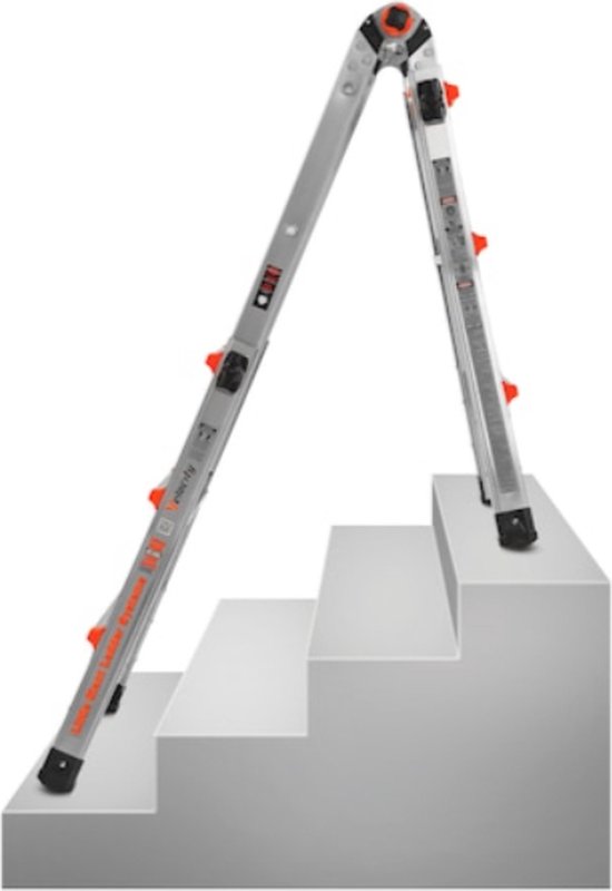 MULTILADDER TELESCOPISCH TELESCOOPLADDER ALUMINIUM MULTILADDER 4X4 ...