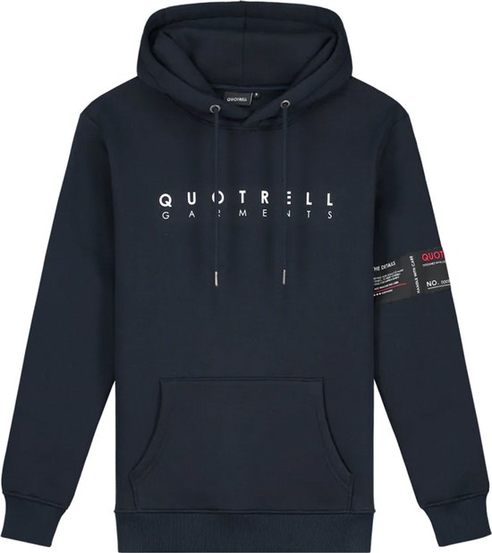Quotrell Heren Aruba Hoodie Donkerblauw maat XL | bol
