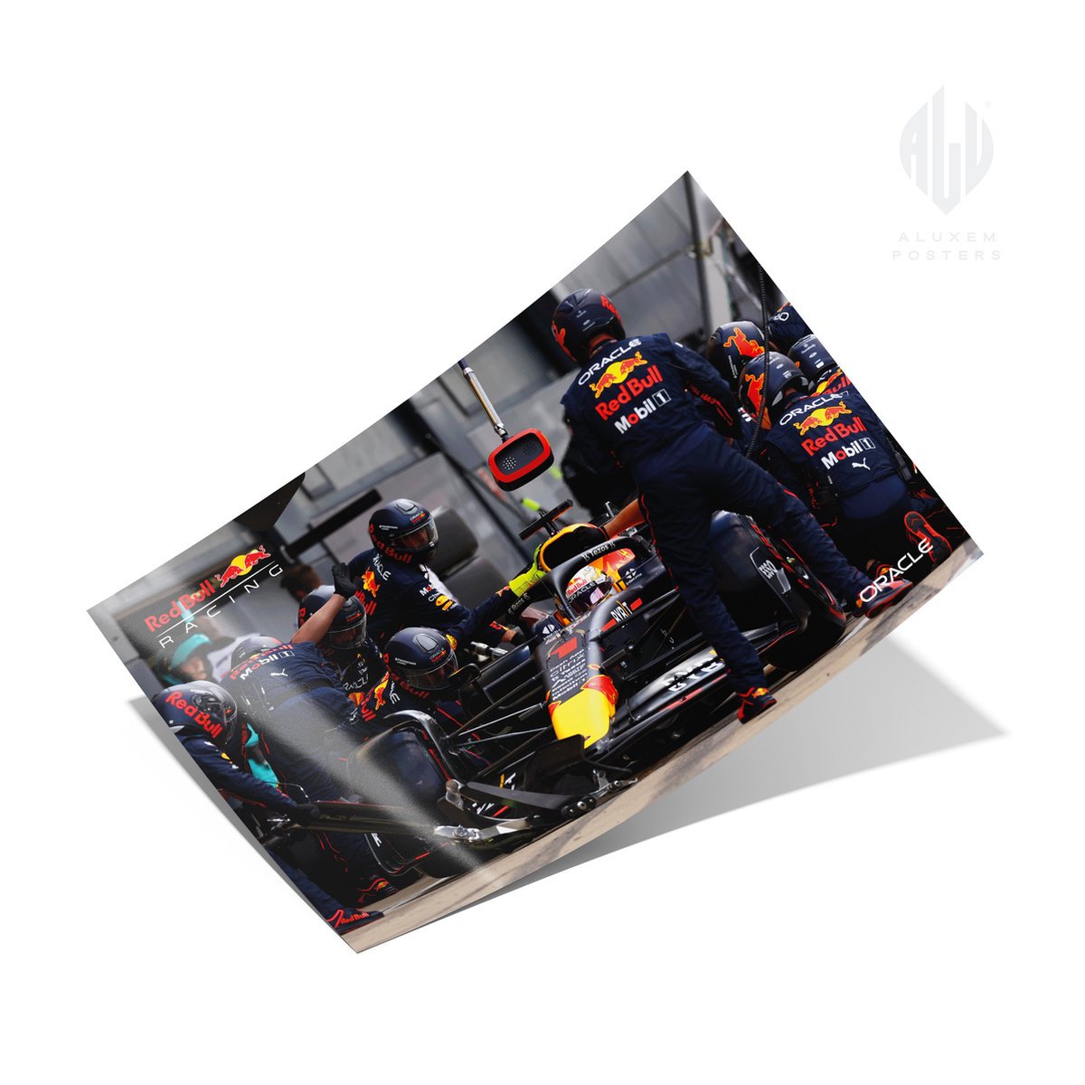 Pitstop Max Verstappen Poster - Red Bull Racing - RB18 2022 - Formule 1 ...