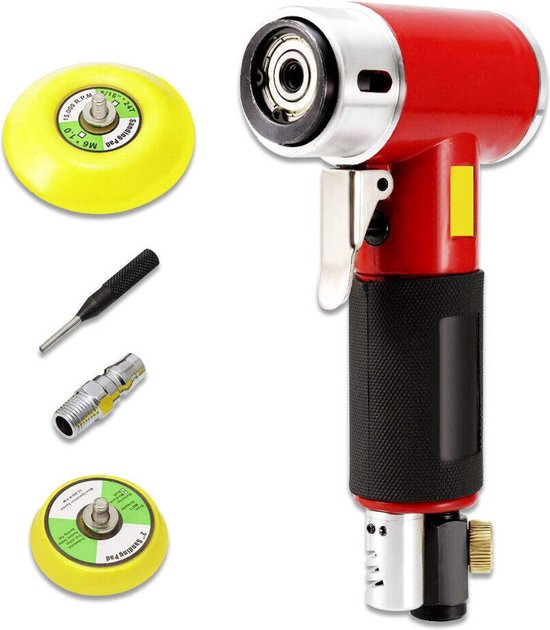 Mini Dual Action polijstmachine / schuurmachine pneumatisch 75 mm | bol