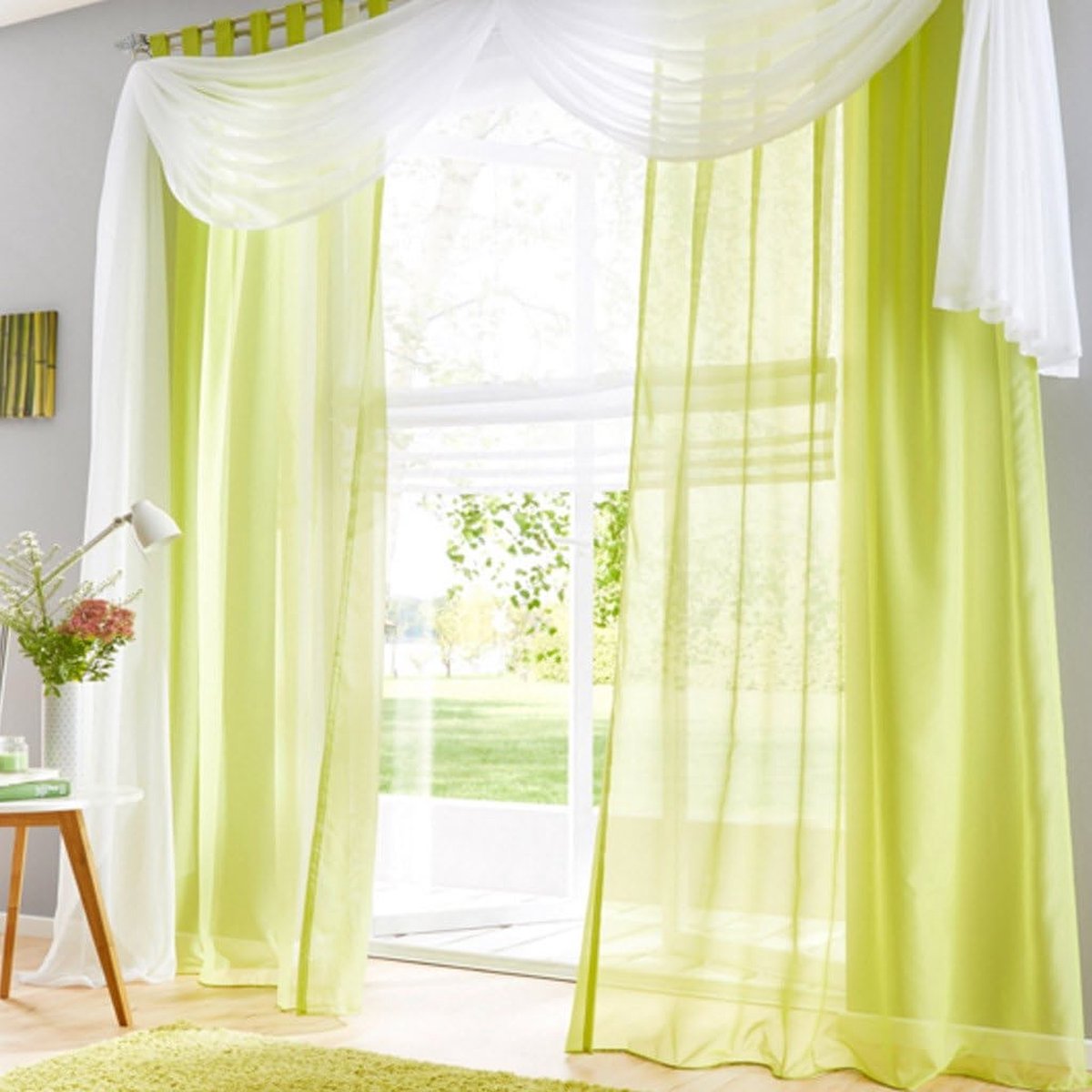 Vitrage – duurzaam – luxe vitrage voor slaapkamer woonkamer eetkamer ...