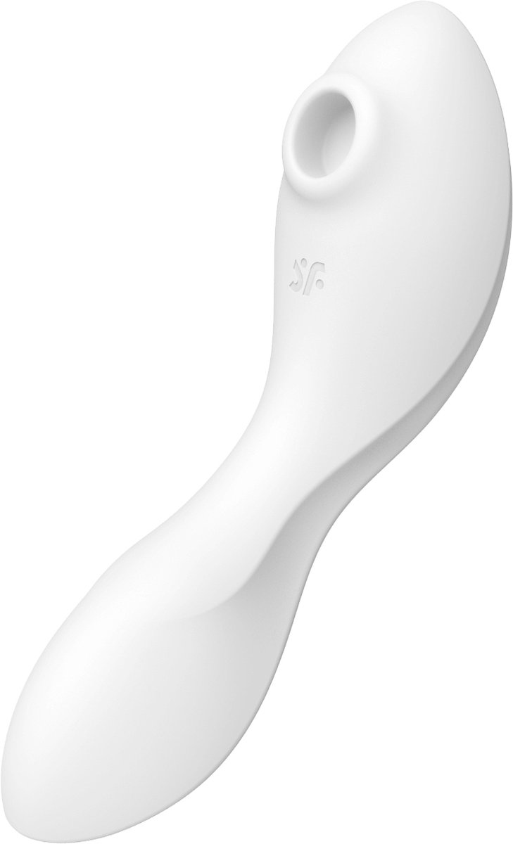 Satisfyer Curvy 5+ - Air Pulse Stimulator + Vibratie white | bol.com