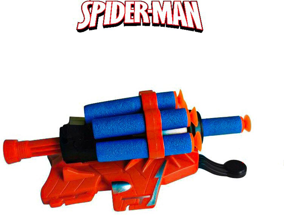 Spiderman Web Shooter - Spiderman Handschoen - Web shooter - Incl. 5 ...