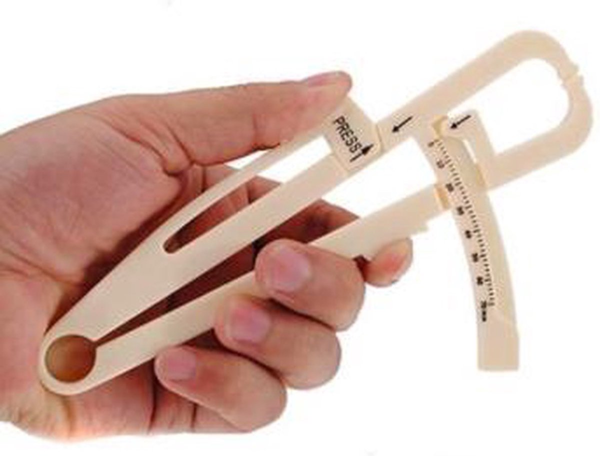 Vetpercentagemeter | Huidplooimeter I Caliper | Lichaamsvet meter ...