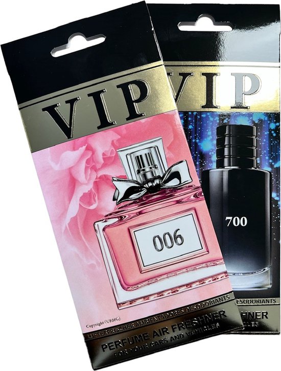 Vip Parfum - Air Freshner - His & Hers | bol