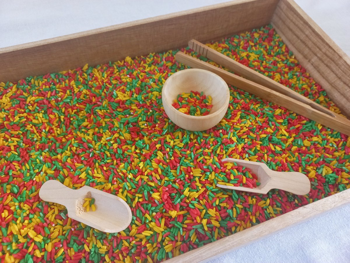 Speelbak set - Herfst - incl. rijst en accessoires - montessori ...