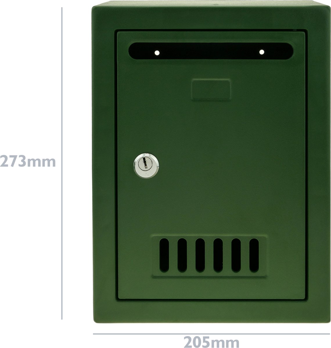 PrimeMatik - Plastic brievenbus voor brieven en groene post ...