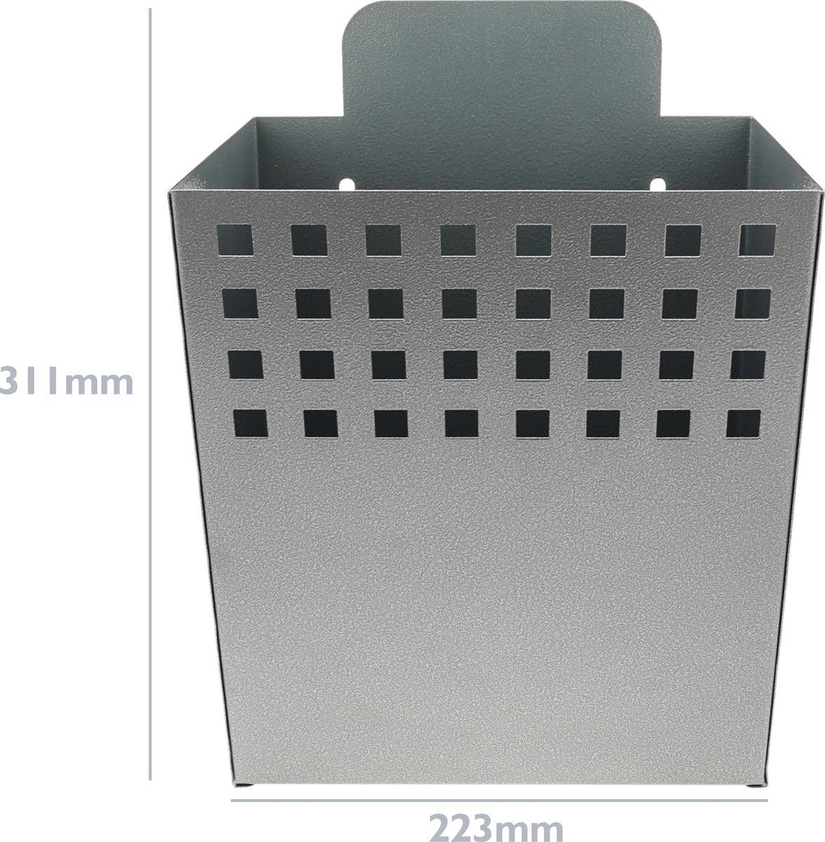 PrimeMatik - Metalen container voor wandmontage. Brievenbus voor ...