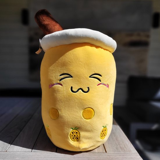 Kawaii Kussen - Kawaii Knuffel - Bubble Tea Knuffel - Bubble Tea - Boba ...