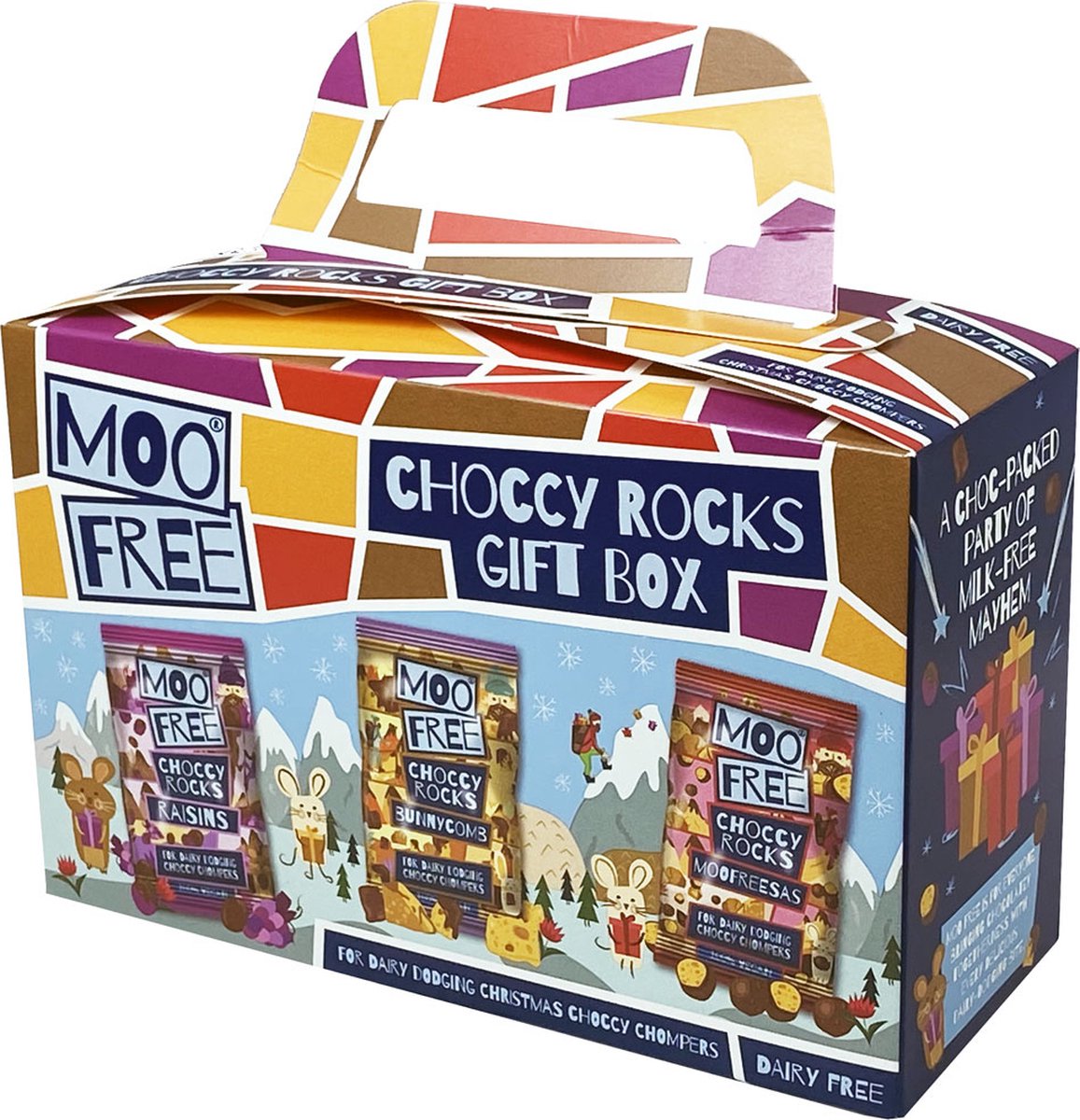 Moo Free Dairy Free Choccy Rocks Gift Box 105g | bol.com