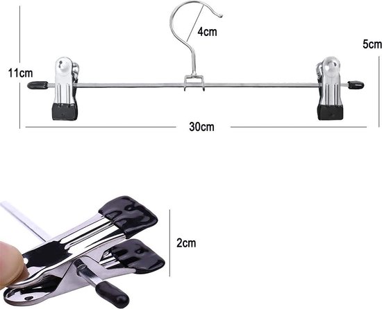 Kleding hangers set – clothes hanger set | bol.com