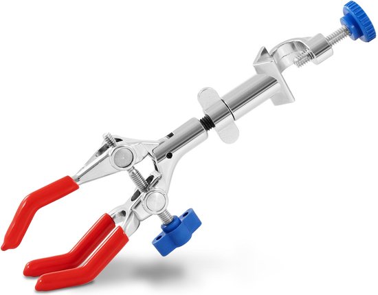 Steinberg Pinza para soporte de laboratorio - 200 mm - met mouw | bol.com