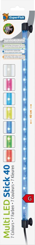Superfish Multi Led Stick 40 cm - Verlichting - 4 Watt | bol