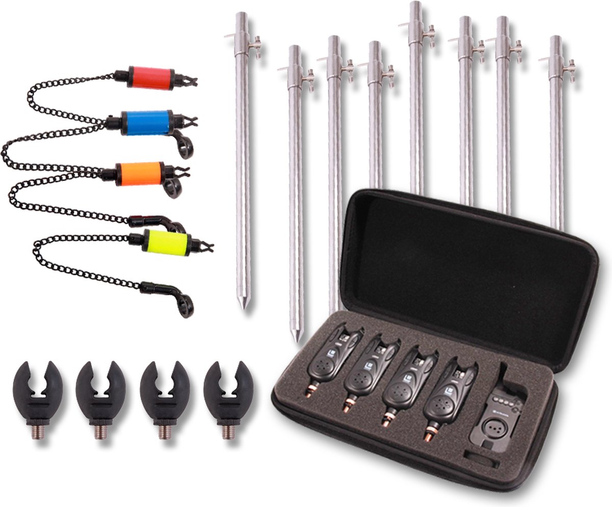 Ultimate Eonic Carp Set - 4 Rods | Karper set | bol.com