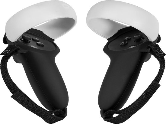 Somstyle Siliconen Case met Strap geschikt voor Oculus Quest 2 Touch ...