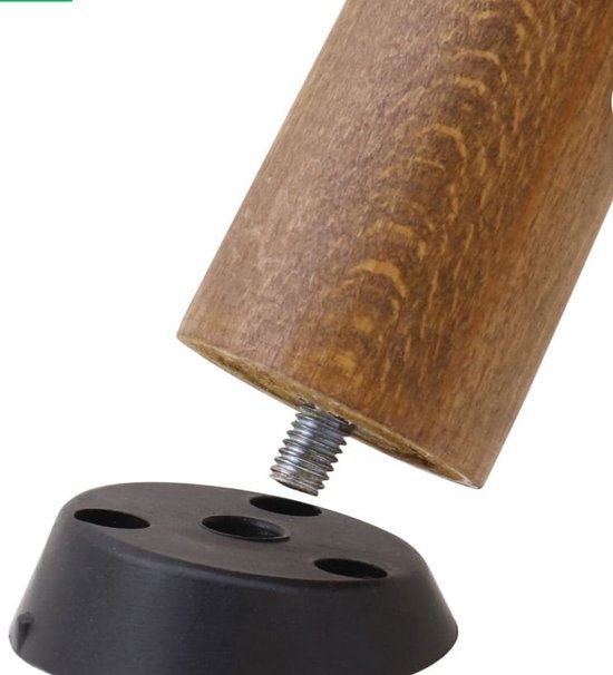 Tafelpoot - Beuken-4stuks - Set | bol