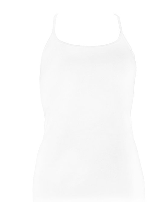 2-Pack O'Neill dames racerback topje 809021-1000 - wit - maat S | bol.com