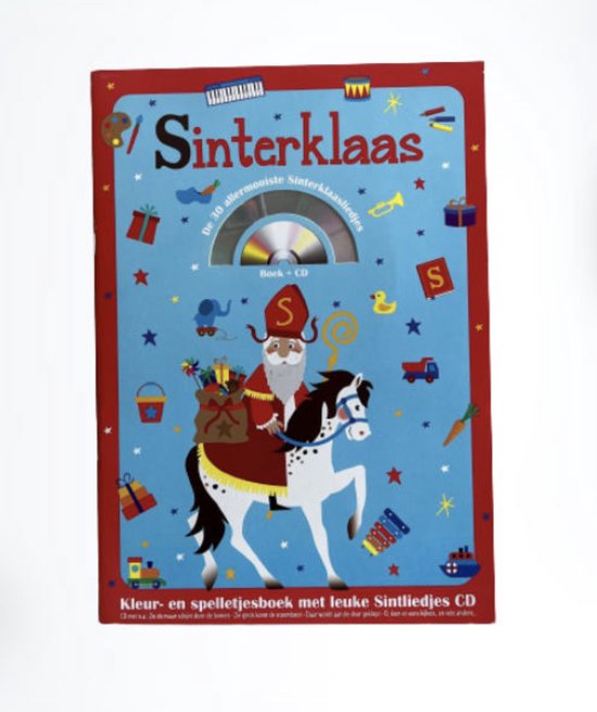 Sinterklaas Kleurboek met CD - Sinterklaas Kleuren / Tekenen ...
