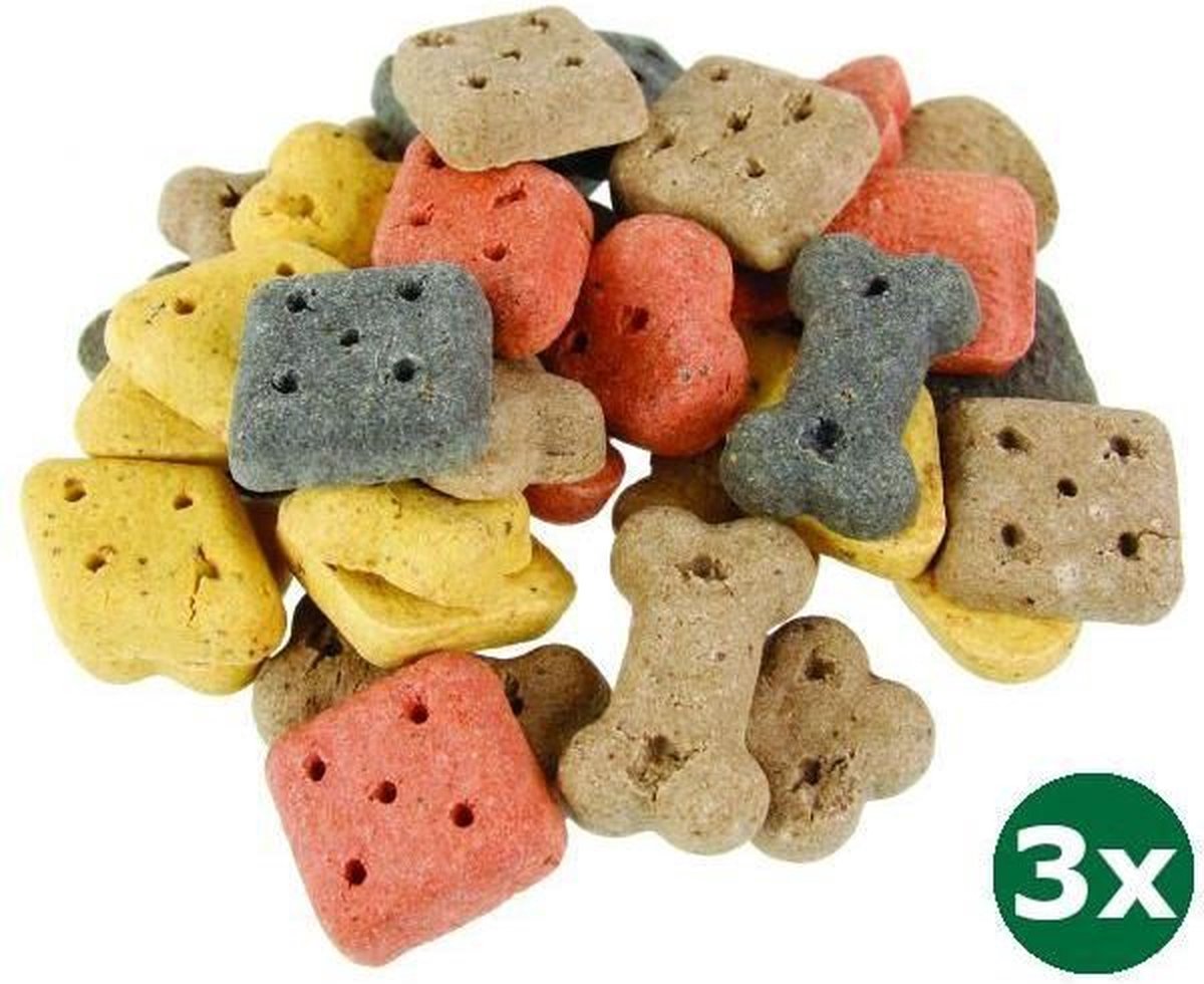 3x10 kg Excellent engelse koekjes mix hondensnack | bol