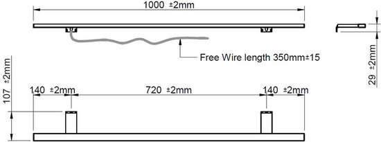 Ebir LED spiegellamp Esther 2 | bol