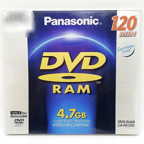 Panasonic LM-AB120E DVD-RAM 4.7Gb | bol.com