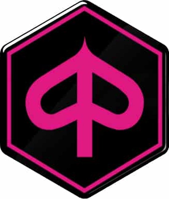 Piaggio Zip Logo Roze - Piaggio Zip Accessoires - Embleem | bol.com