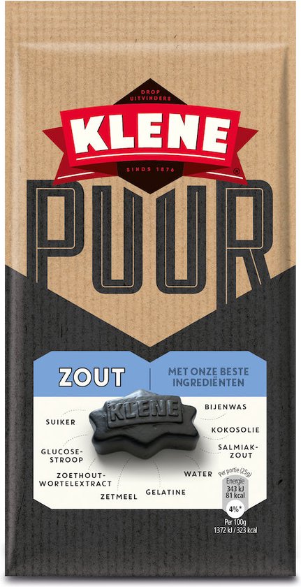 Klene Puur Zout 8 x 200GR - Voordeelverpakking | bol.com