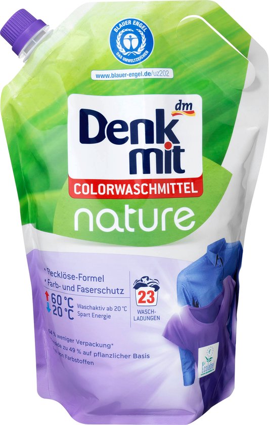 Denkmit Kleurwasmiddel nature, 23 wasbeurten | bol.com