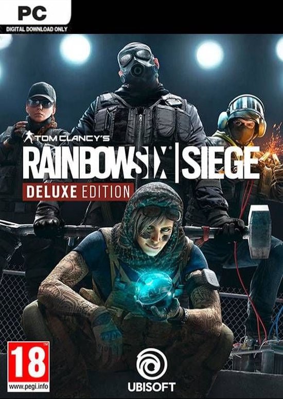 Rainbow Six Siege Deluxe Edition - PC Game - Code in a Box | Games ...
