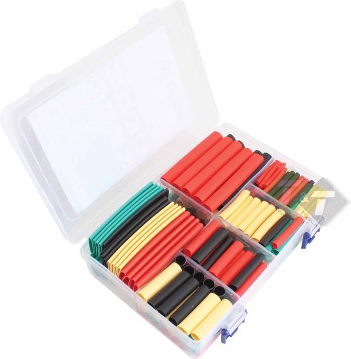 Krimpkous set gekleurd - 328 delig - Warmte krimpbuis set - ASTA | bol.com