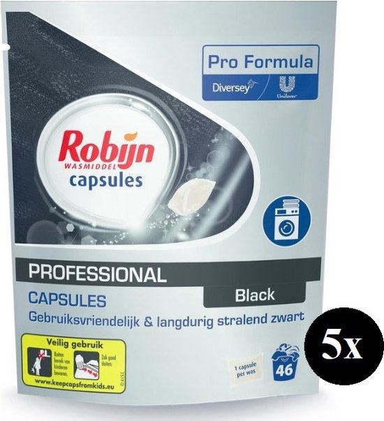 Robijn Black Velvet wasmiddel capsules - Jaarbox 230 pods | bol.com