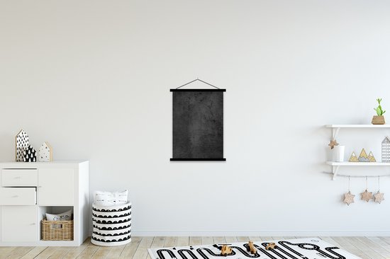 Posterhanger incl. Poster 60x80 cm - Schoolplaat - Beton - Robuust ...